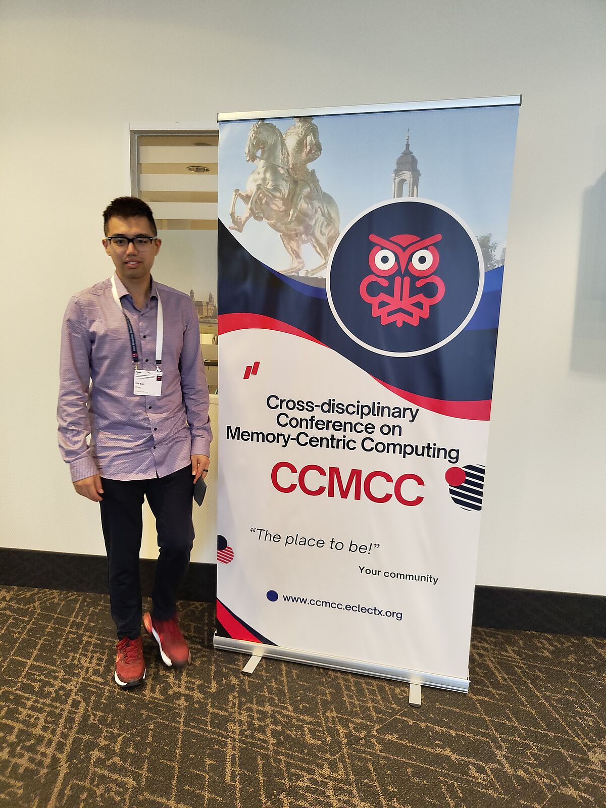 Gia Bao Thieu presents his Research at the IEEE CCMCC 2025 in Dresden
